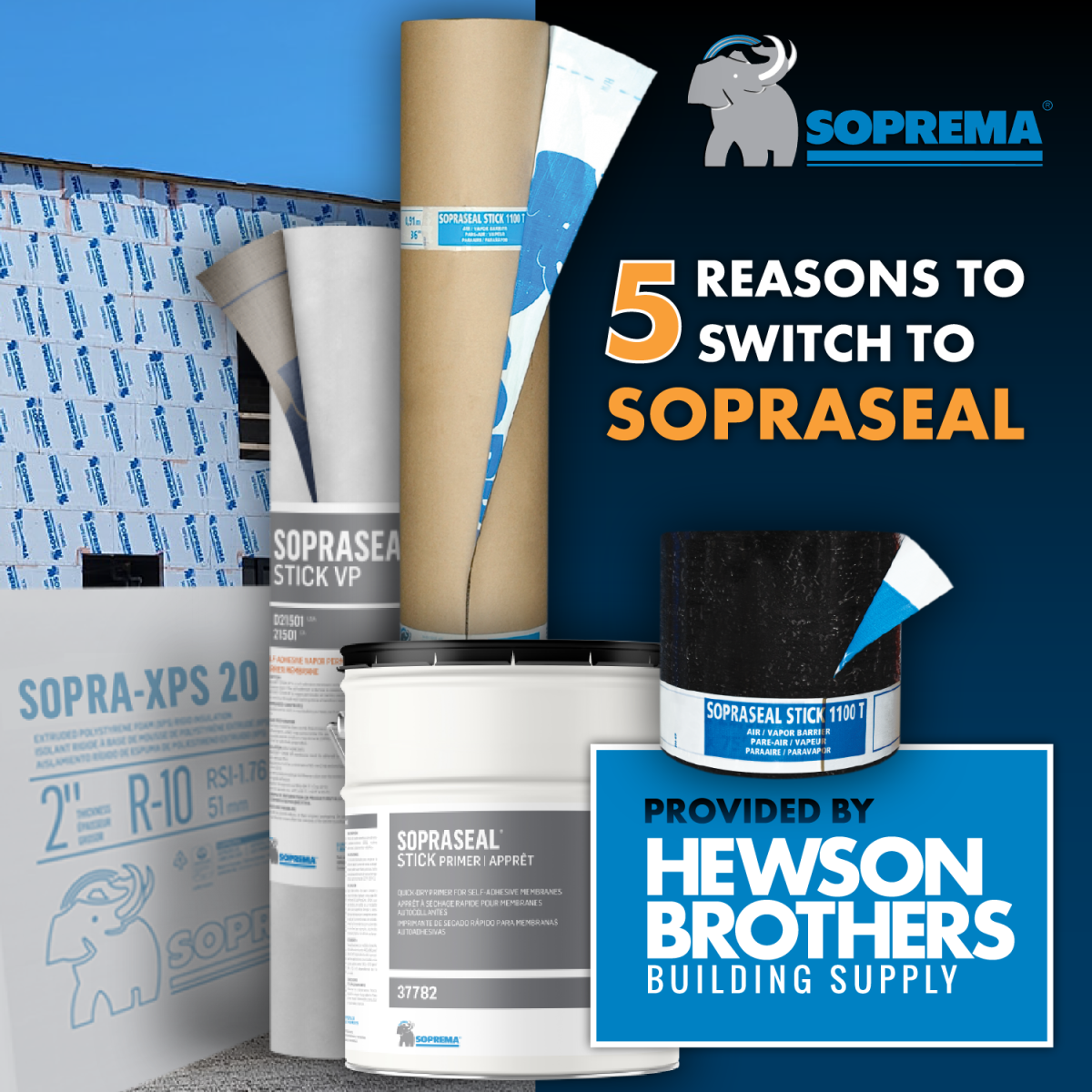 5 Reasons to Switch to Soprema's SOPRASEAL STICK