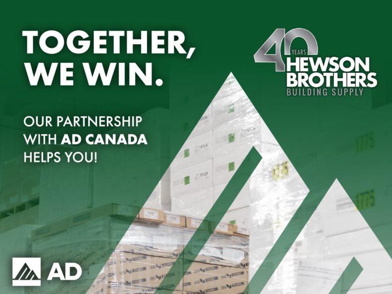 Our Partnership with Affiliated Distributors (AD) Canada Helps You!