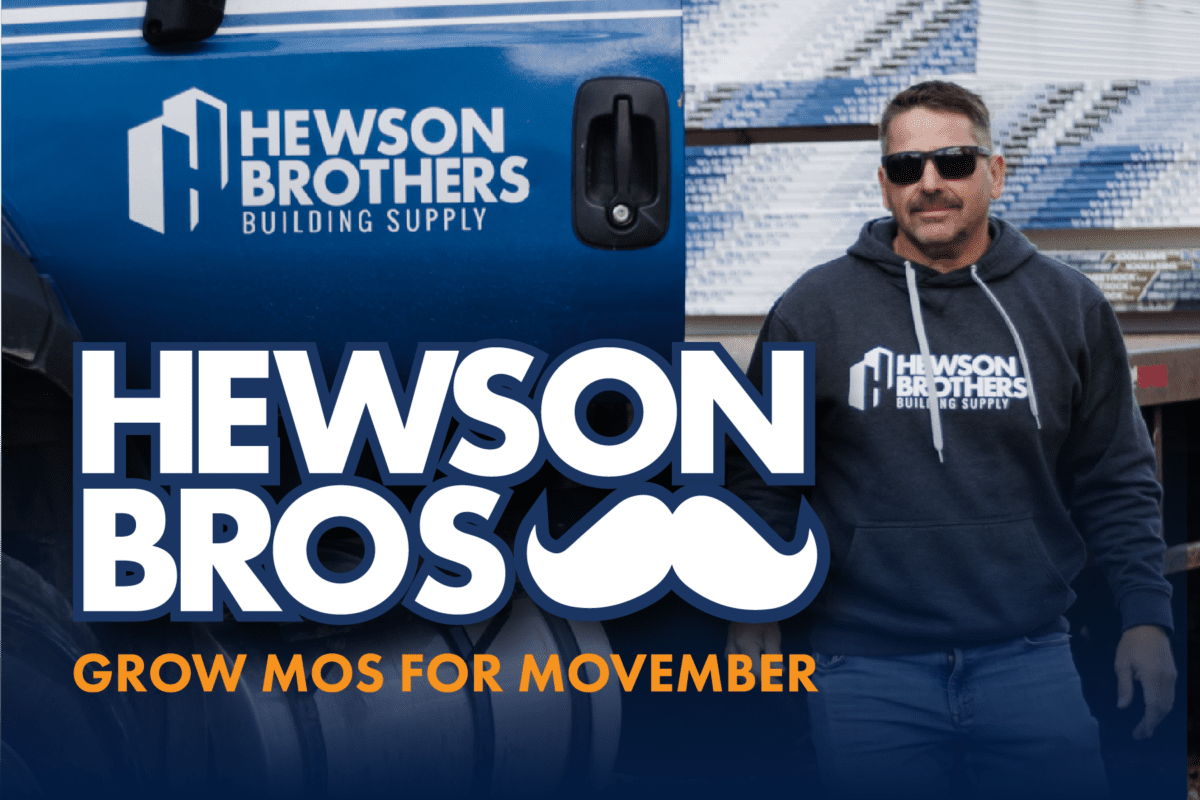 This Movember - Hewson Bros. Grows Mos